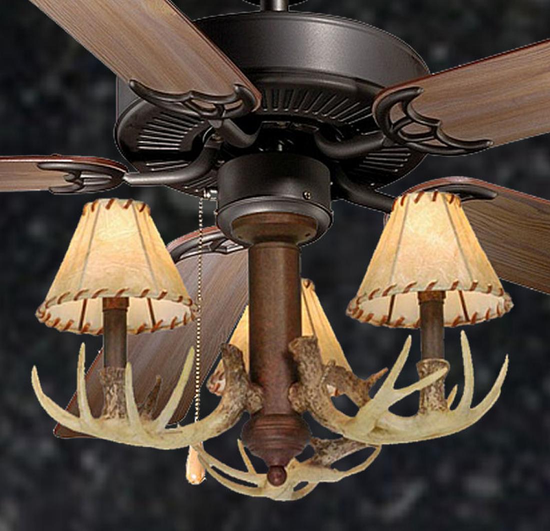 Standard Size Rustic Ceiling Fans | Rustic Ceiling Fan - 52 inch 3 ...
